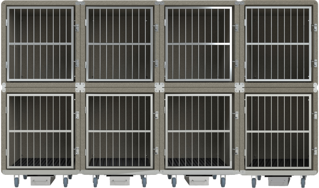 Modular Kennel Banks - Groomer's Best